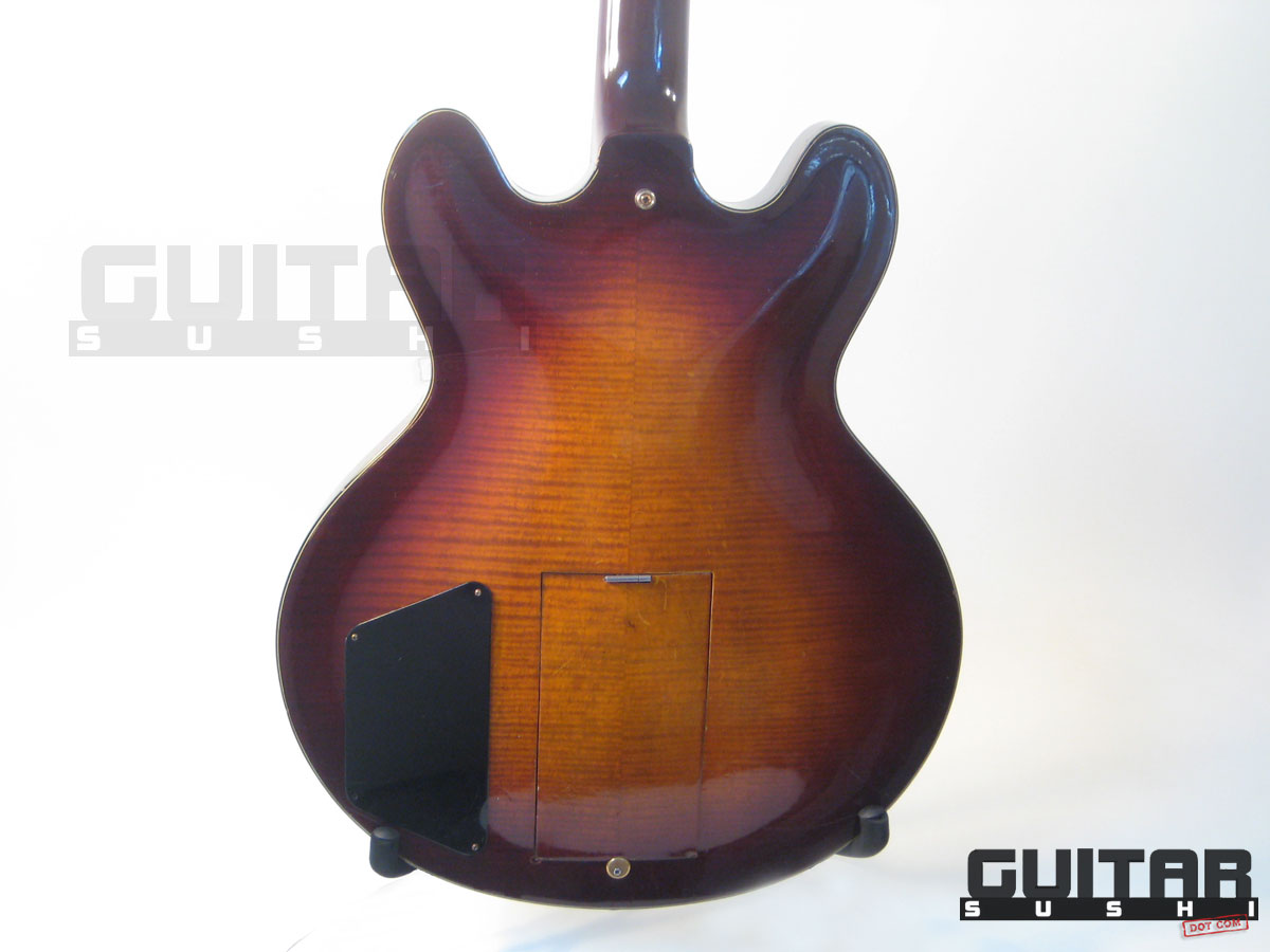 Vintage 1978 Electra MPC X-810 Semi-Acoustic Hollowbody Antique Brown ...