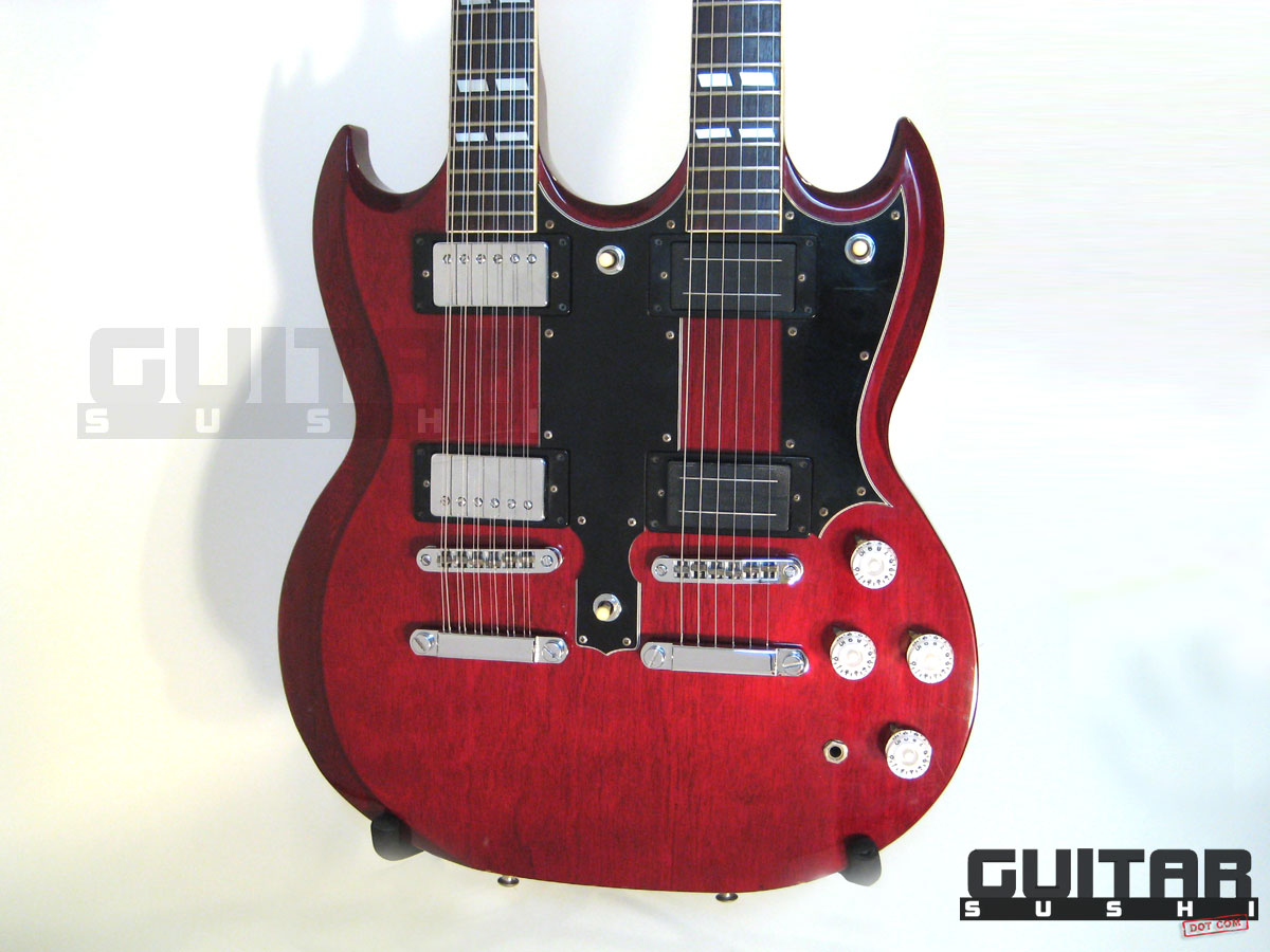 Vintage 1976 Ibanez 2402-DX Deluxe Double Set Neck 12/6 SG Electric ...