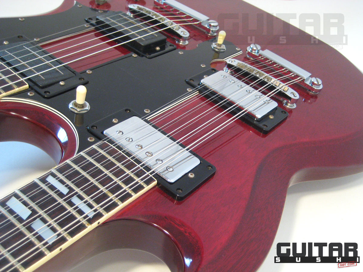 Vintage 1976 Ibanez 2402-DX Deluxe Double Set Neck 12/6 SG Electric ...